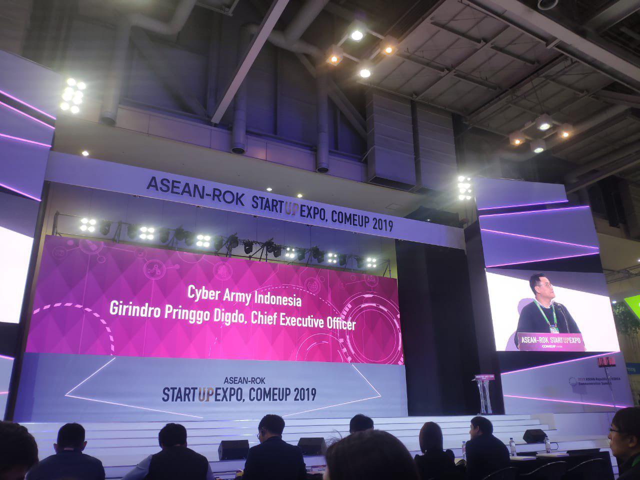 CyberArmyID menjadi Top 40 Innovative Startup di acara ASEAN Korea ...